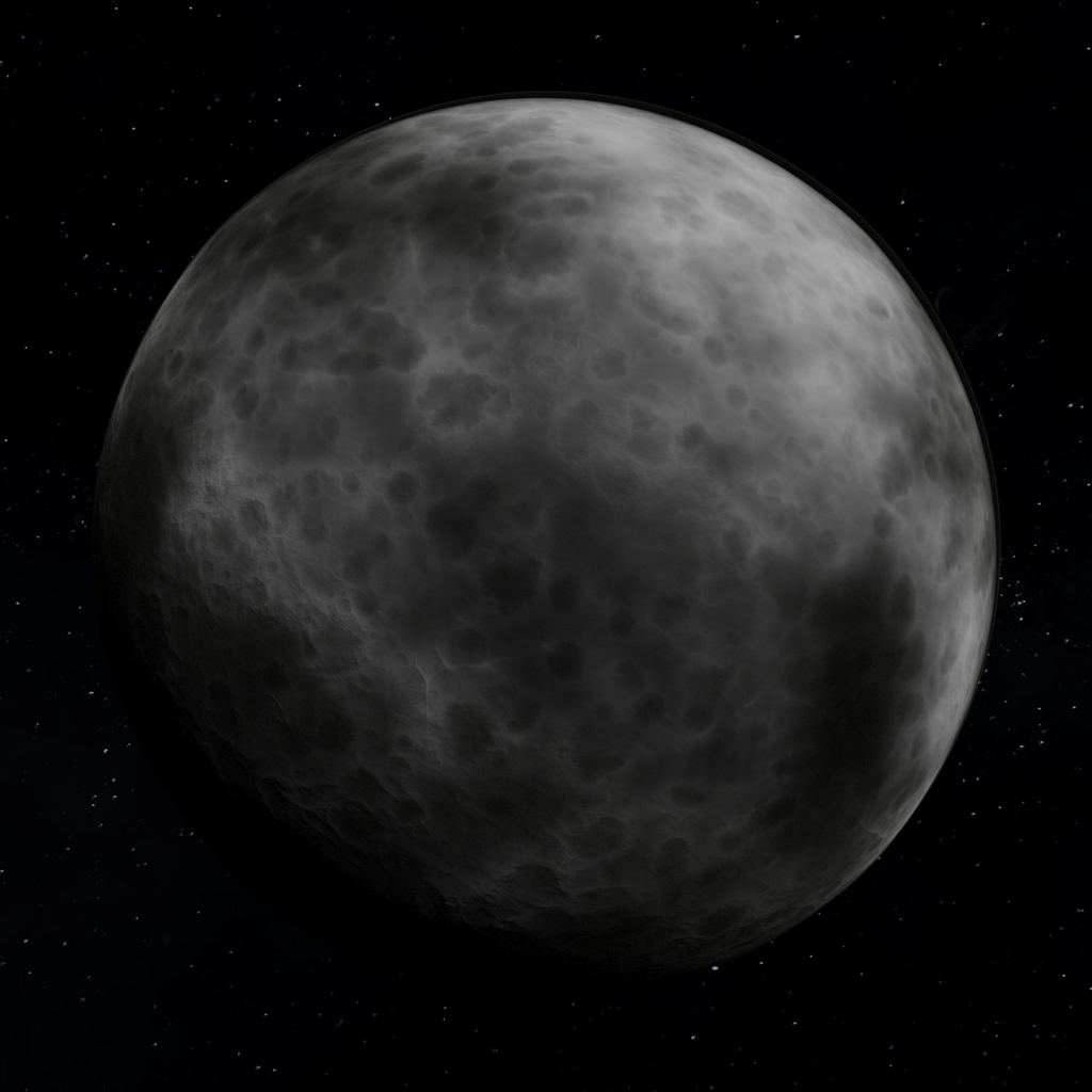 Procedural Moon | Planet models | BlenderKit