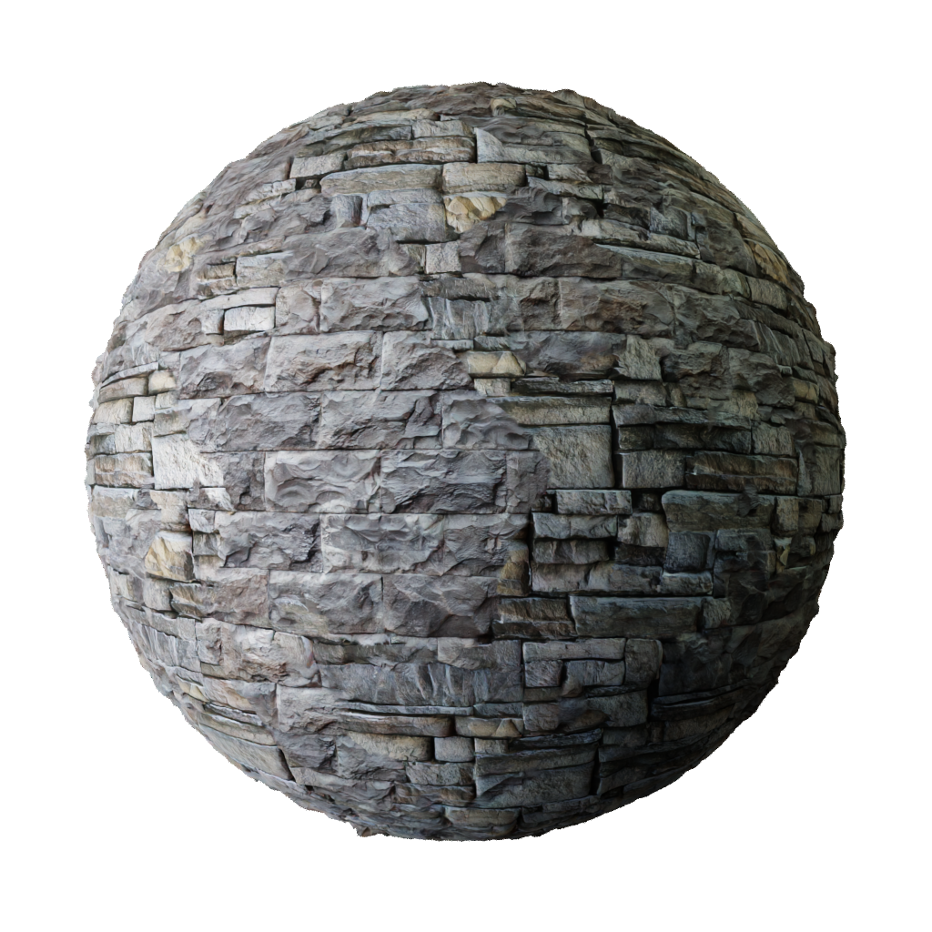Rock Wall | FREE stone materials | BlenderKit