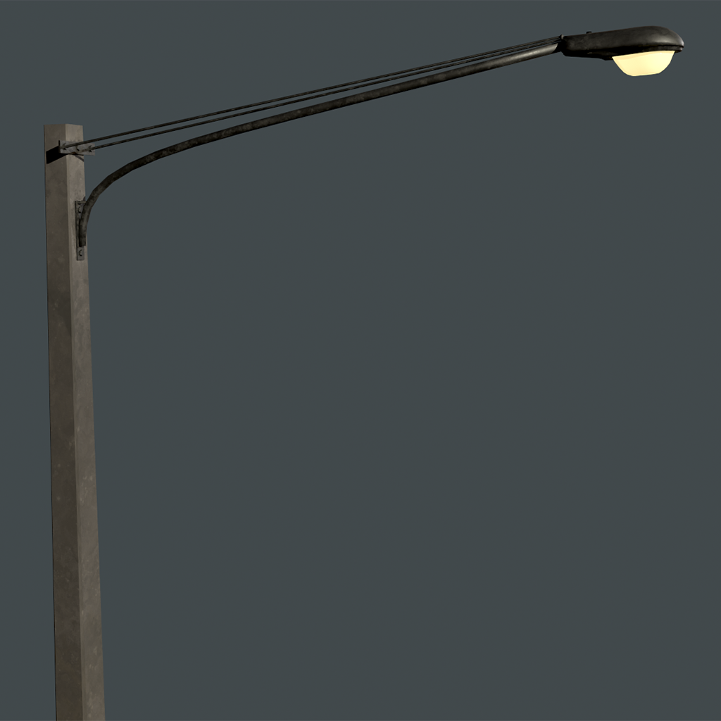 StreetLight 6M | Outdoor Lights models | BlenderKit