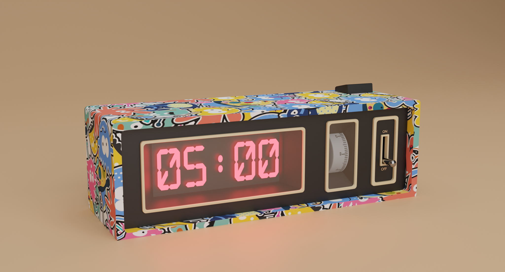 Alarm Clock | Clocks models | BlenderKit