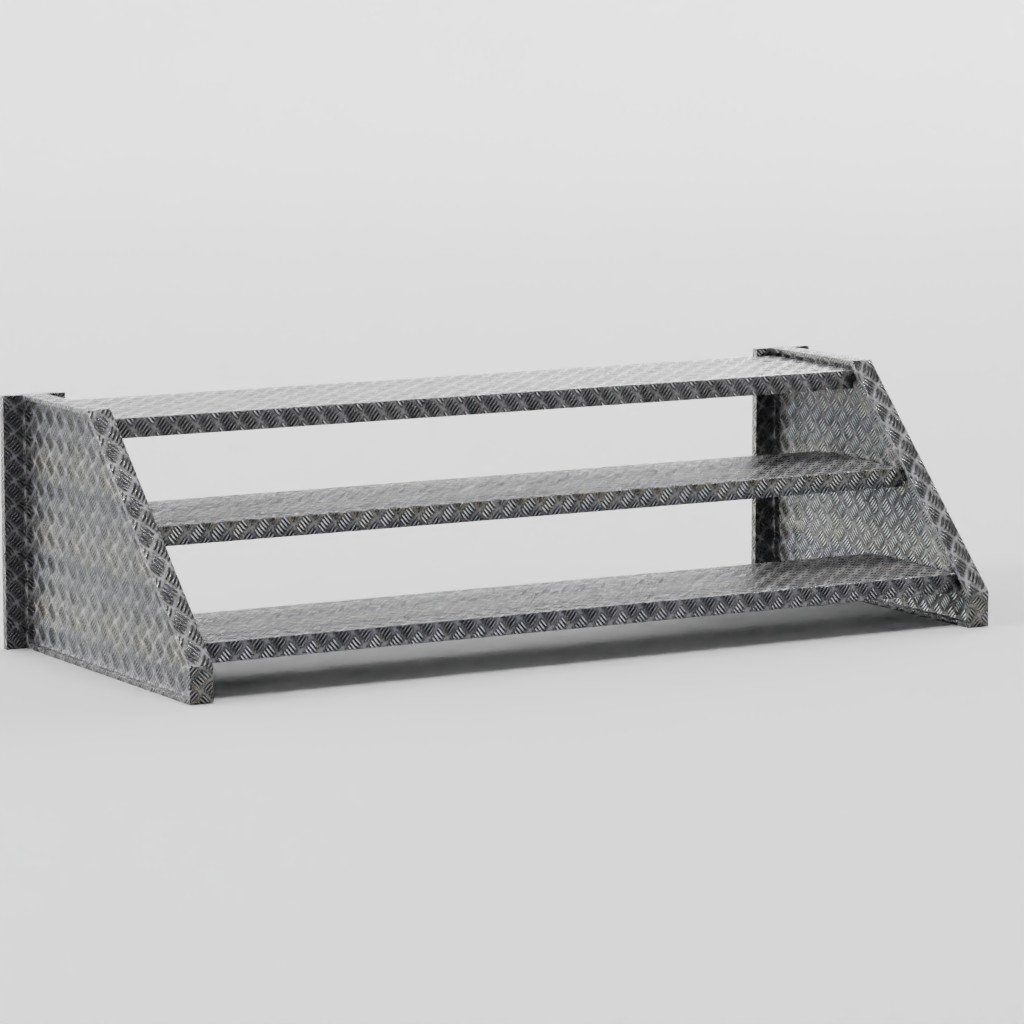 Metals Steps | Stairs models | BlenderKit