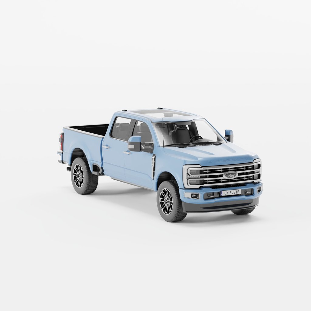 Ford F-350 Limited Edition 2024 | Trucks models | Blendkit