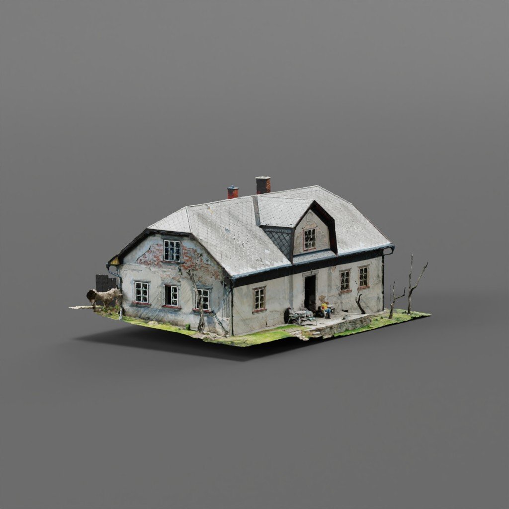 Old village house | Historic Buildings models | BlenderKit