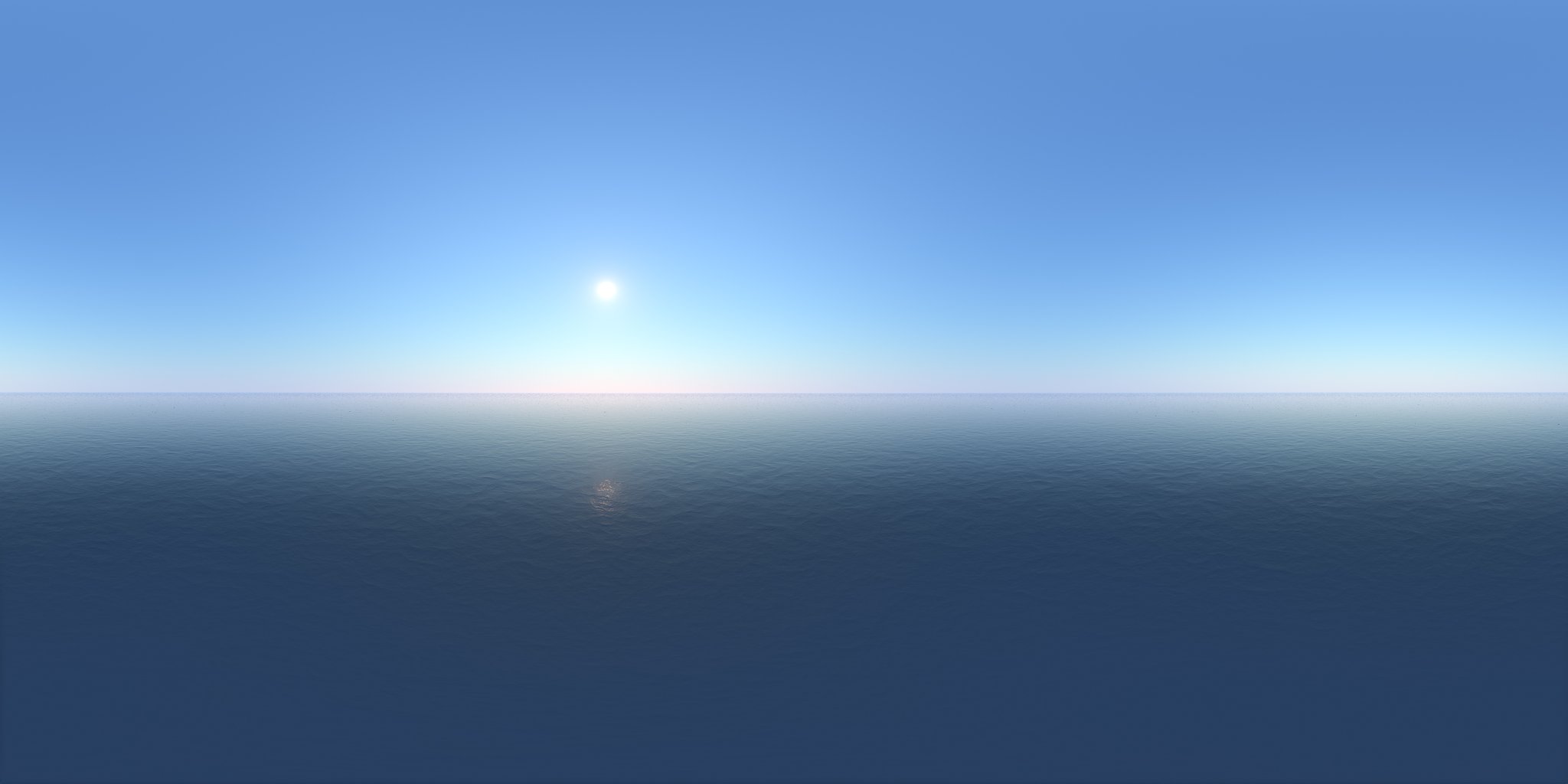 Clear sky above the sea | Landscapes HDRis | BlenderKit
