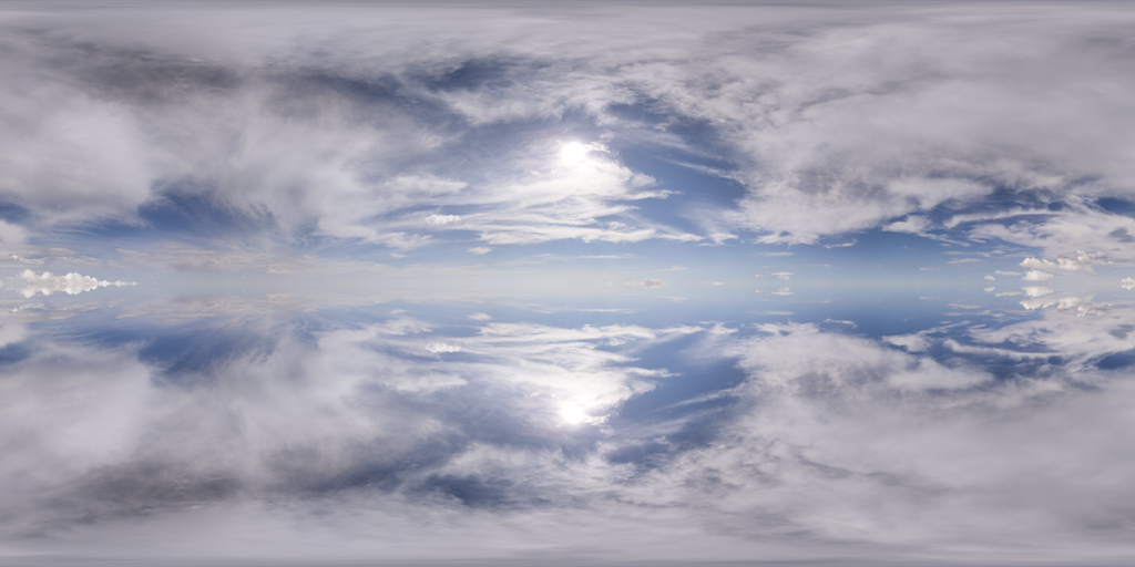 Infinite Real Sky - Cloudy Day | Nature HDRis | BlenderKit