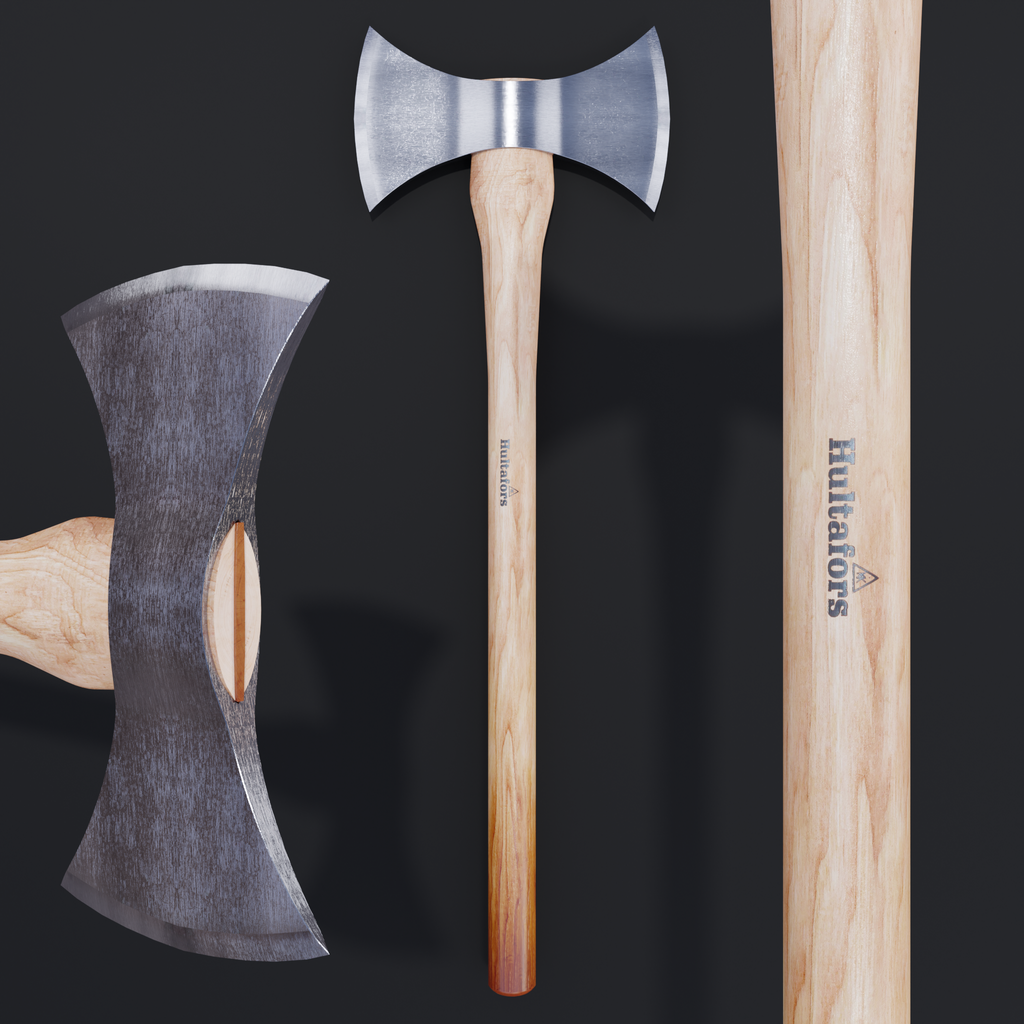 Hultafors wetterhall throwing axe | FREE Modern Weapons models | BlenderKit