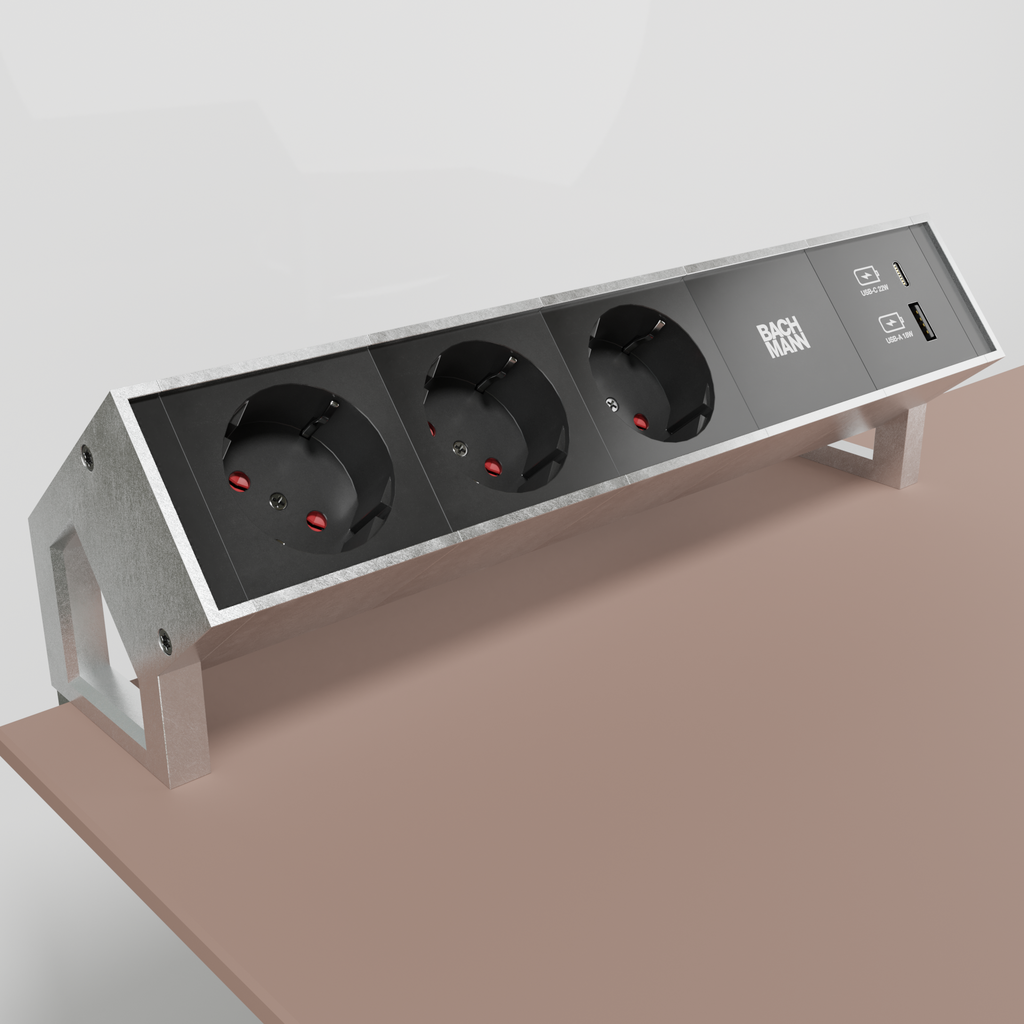 Bachmann socket connection panel with USB A and USB C charger. | FREE ...