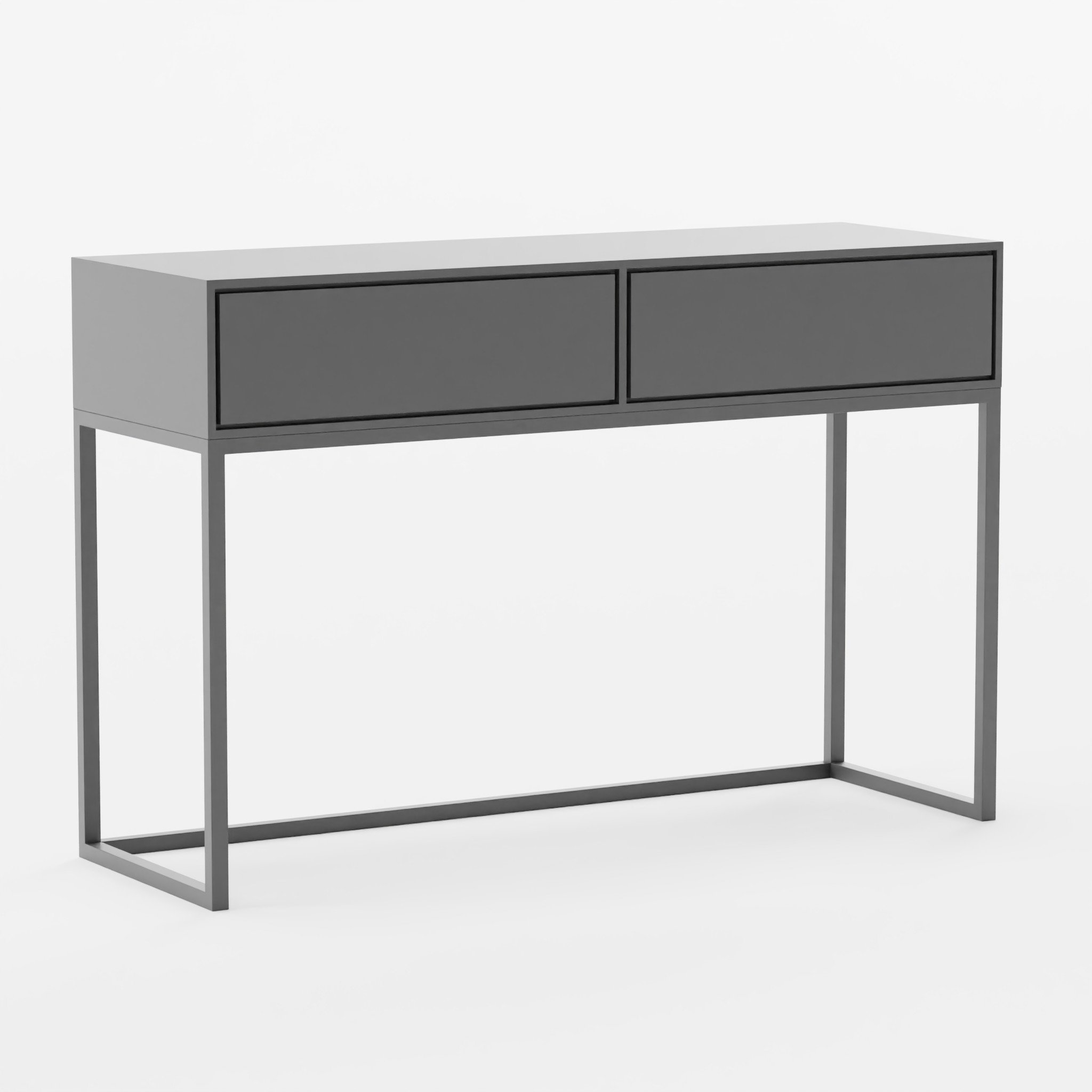 Modern Black Console | FREE Consoles models | BlenderKit