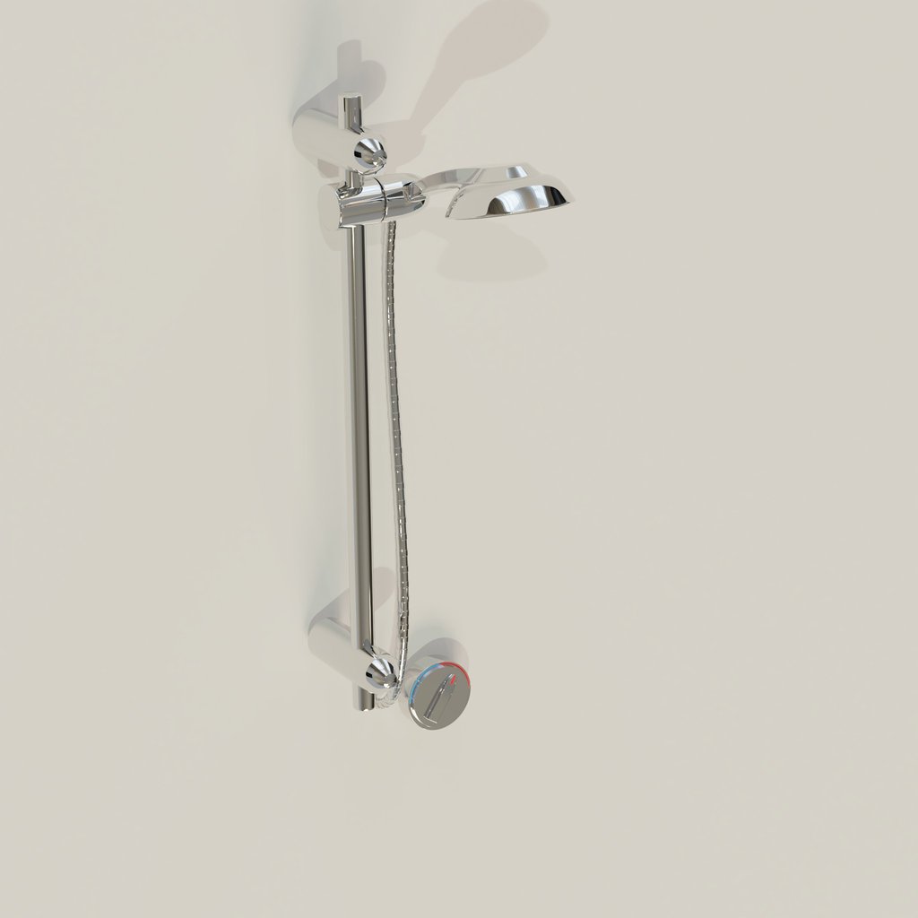 Shower corner | FREE 3D Shower models | BlenderKit