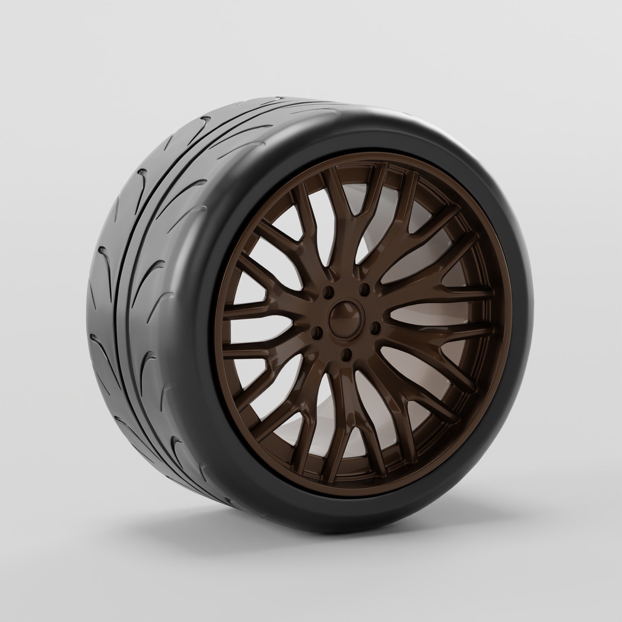 Mesh Spoke Wheel | FREE Vehicle Parts models | BlenderKit