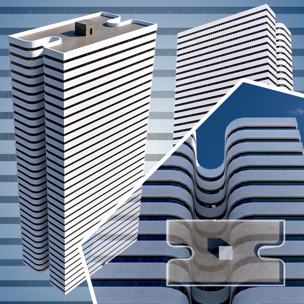 The Razow Tower | Private Buildings models | BlenderKit