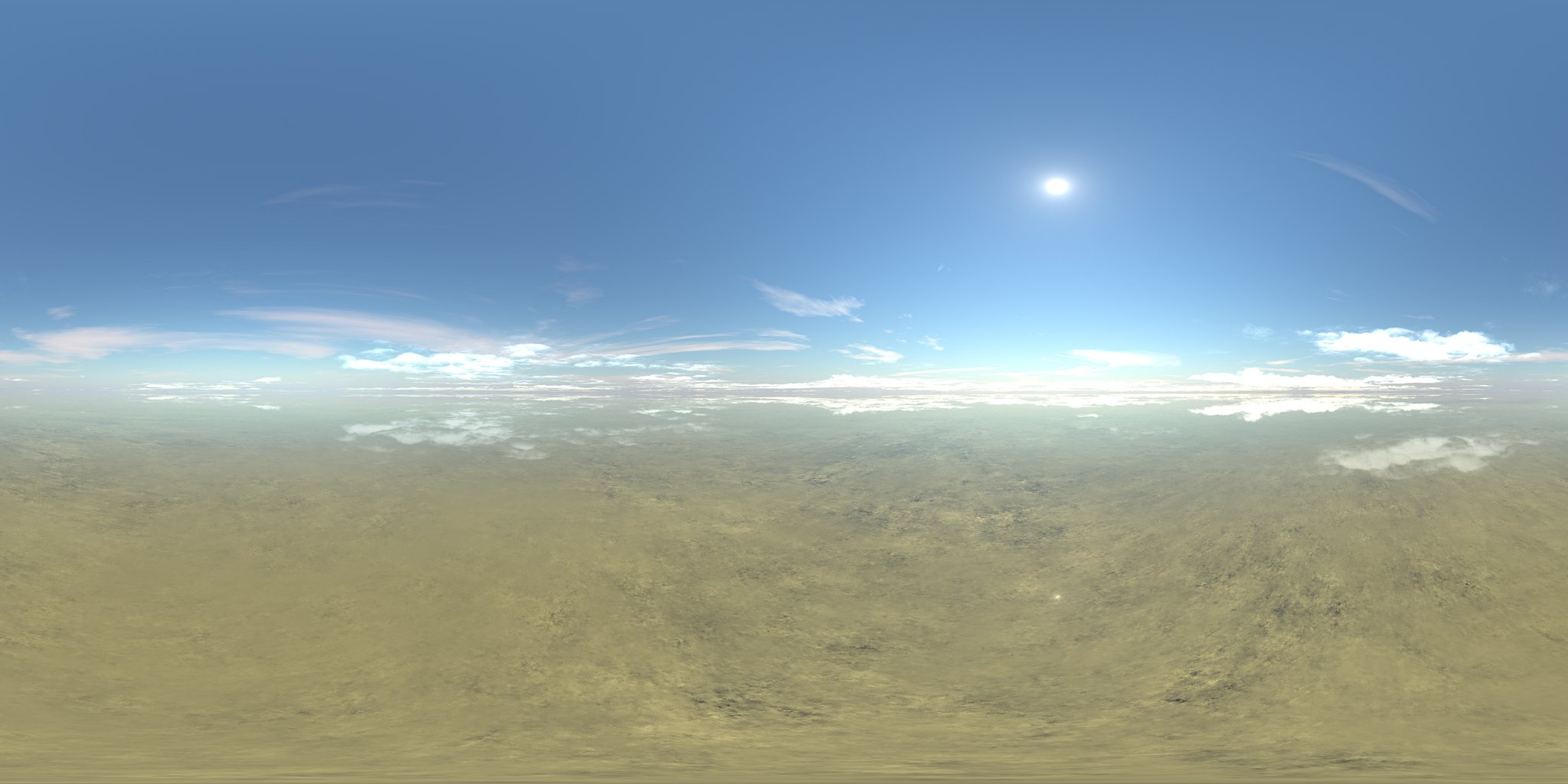 Infinite sky view from altitude | Landscapes HDRis | BlenderKit