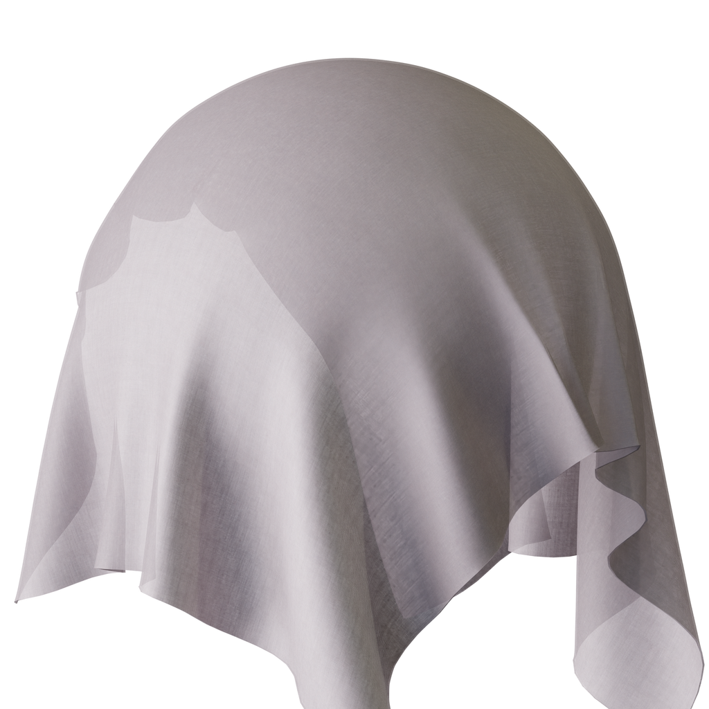 Plain Purple Sheer | FREE Sheer Fabric 3D Materials materials | BlenderKit