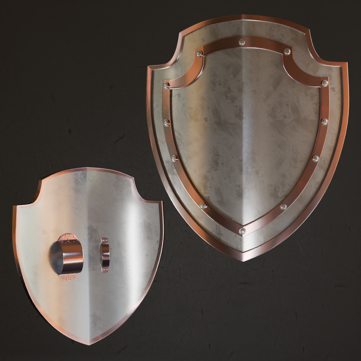 MK Shield 004 | Historical Weapons models | BlenderKit