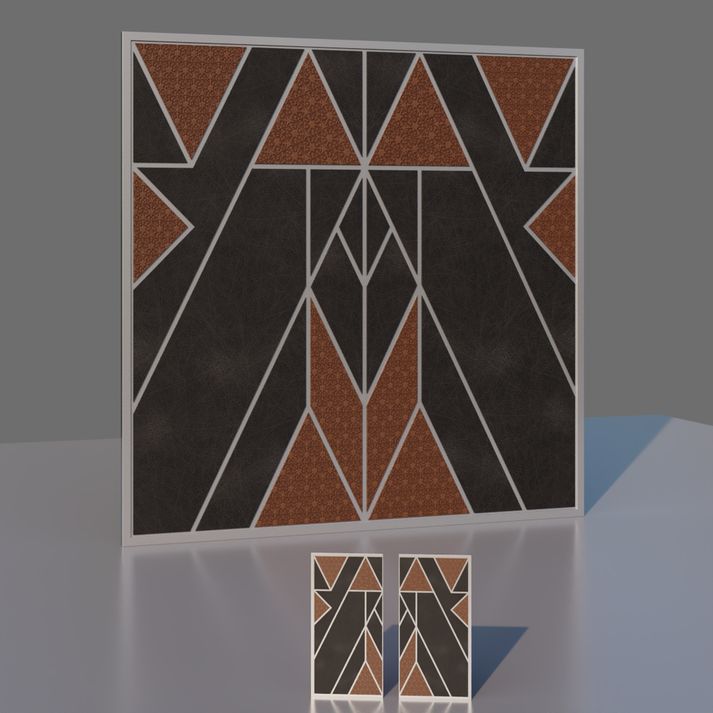 Procedural wooden wall panel | FREE 3D 3D Panel models | BlenderKit