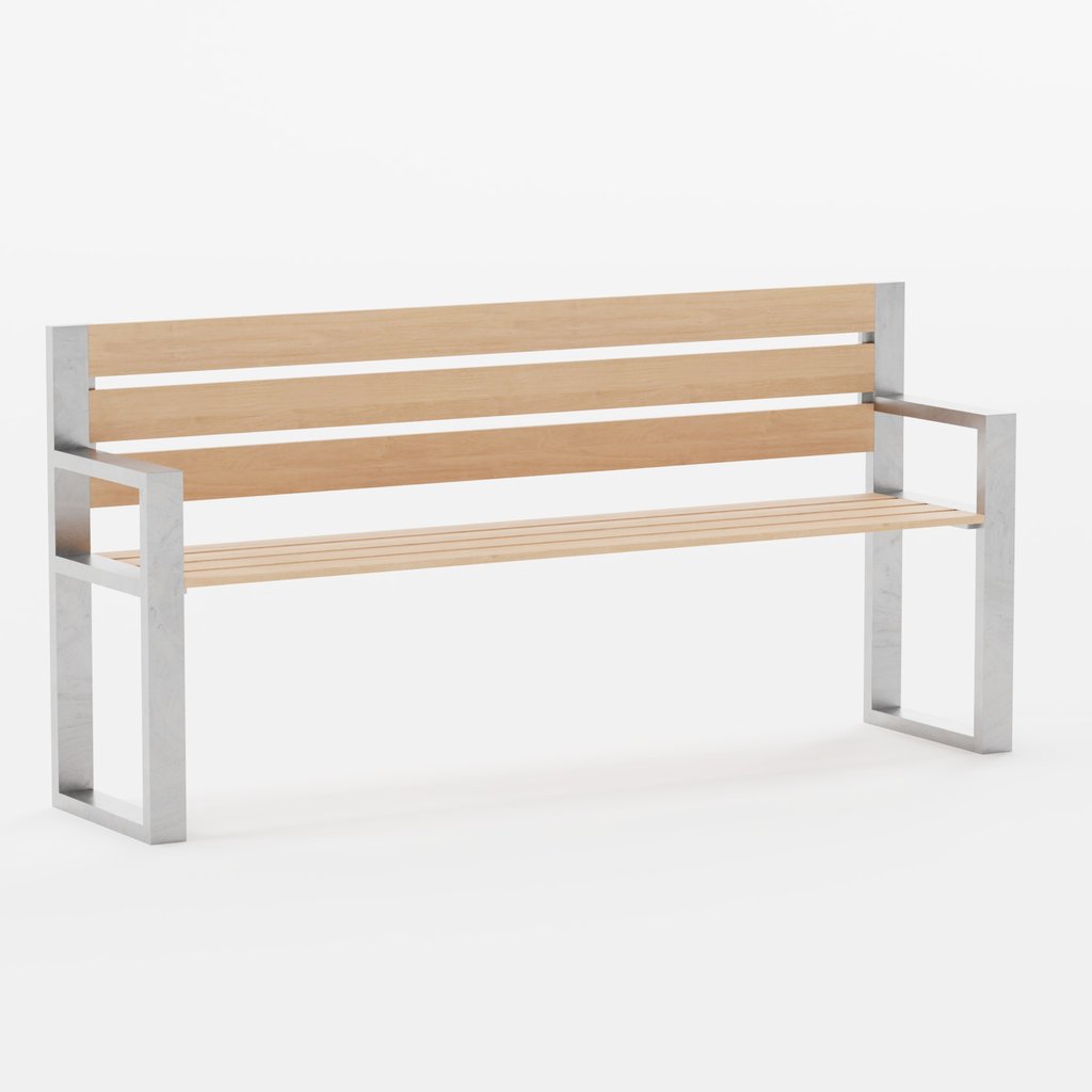 Bench | FREE Benches models | BlenderKit