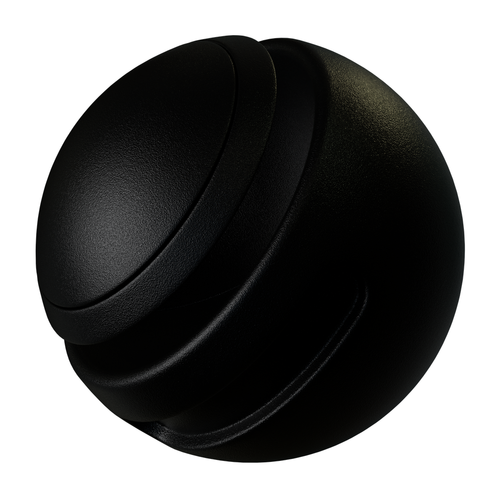 Powder coated metal black | FREE metal materials | BlenderKit