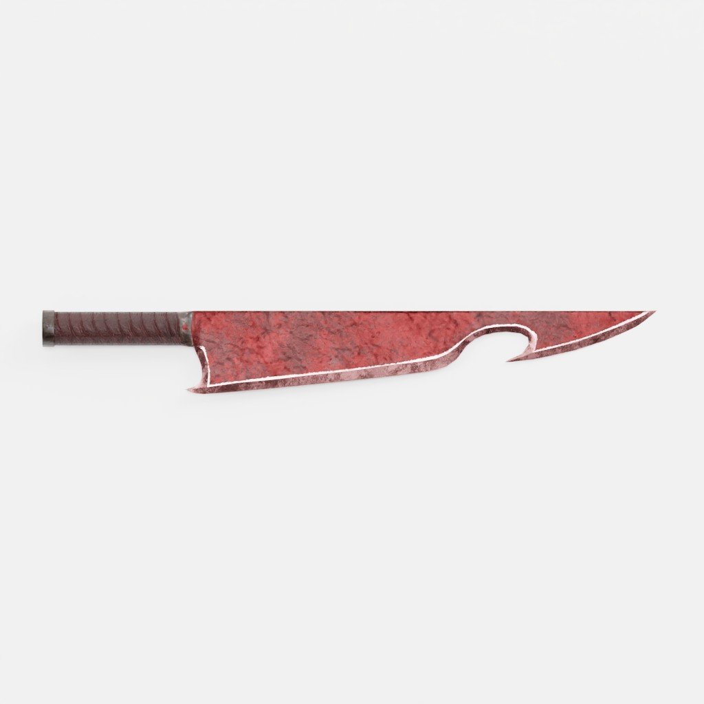 Red Dagger | FREE Historical Weapons models | BlenderKit