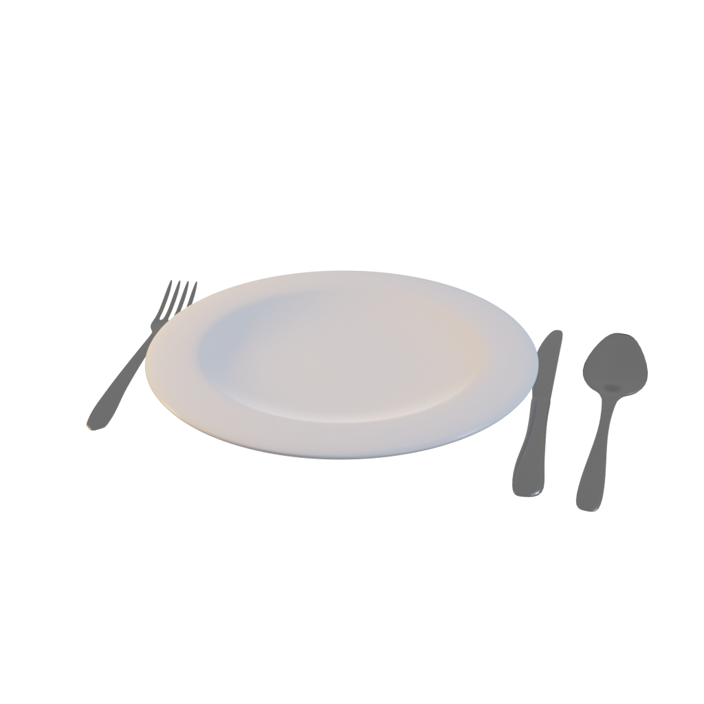 Table set | FREE Tableware Sets models | BlenderKit