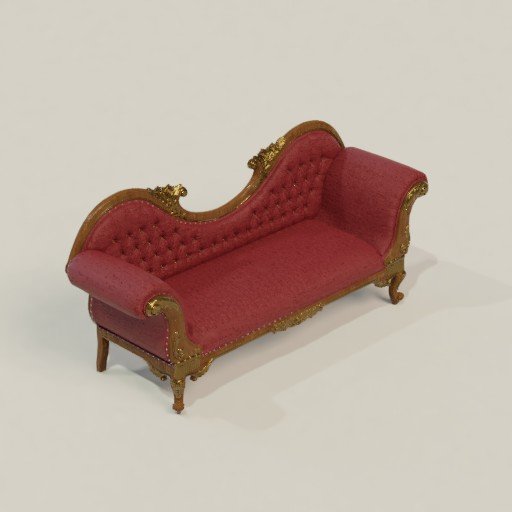 Baroque sofa | Sofas models | BlenderKit