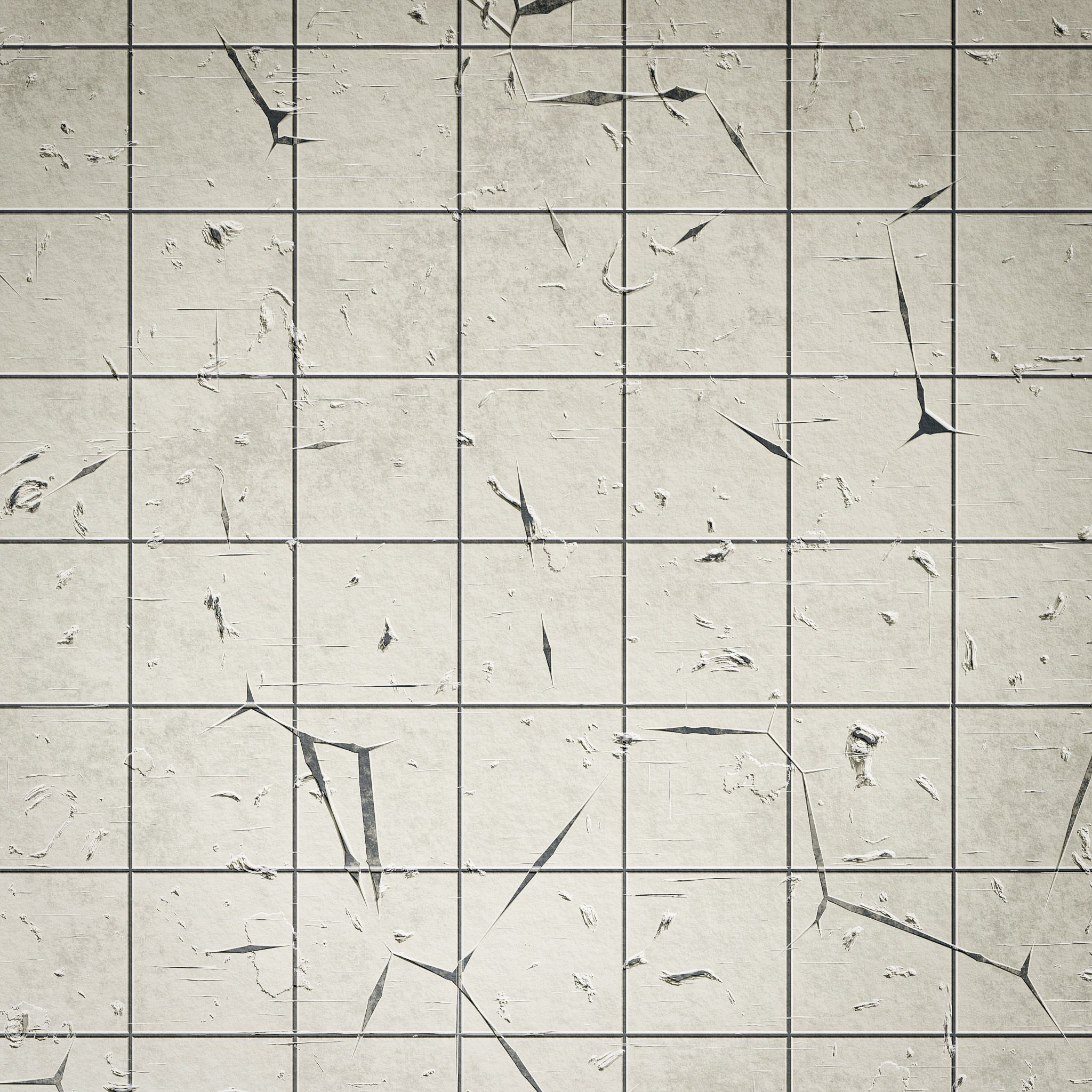 Procedural damaged tiles | FREE tiles materials | BlenderKit