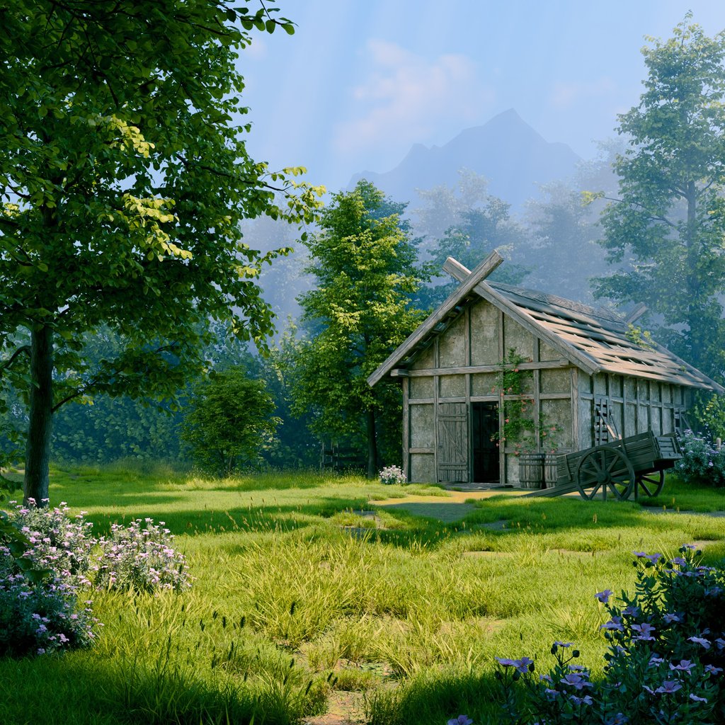 Landscape | FREE Nature scenes | BlenderKit