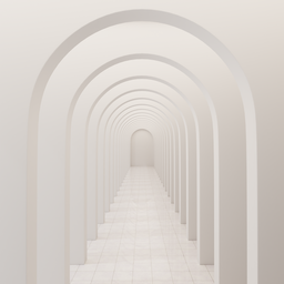 Realistic looking hallway scene | FREE Public scenes | BlenderKit