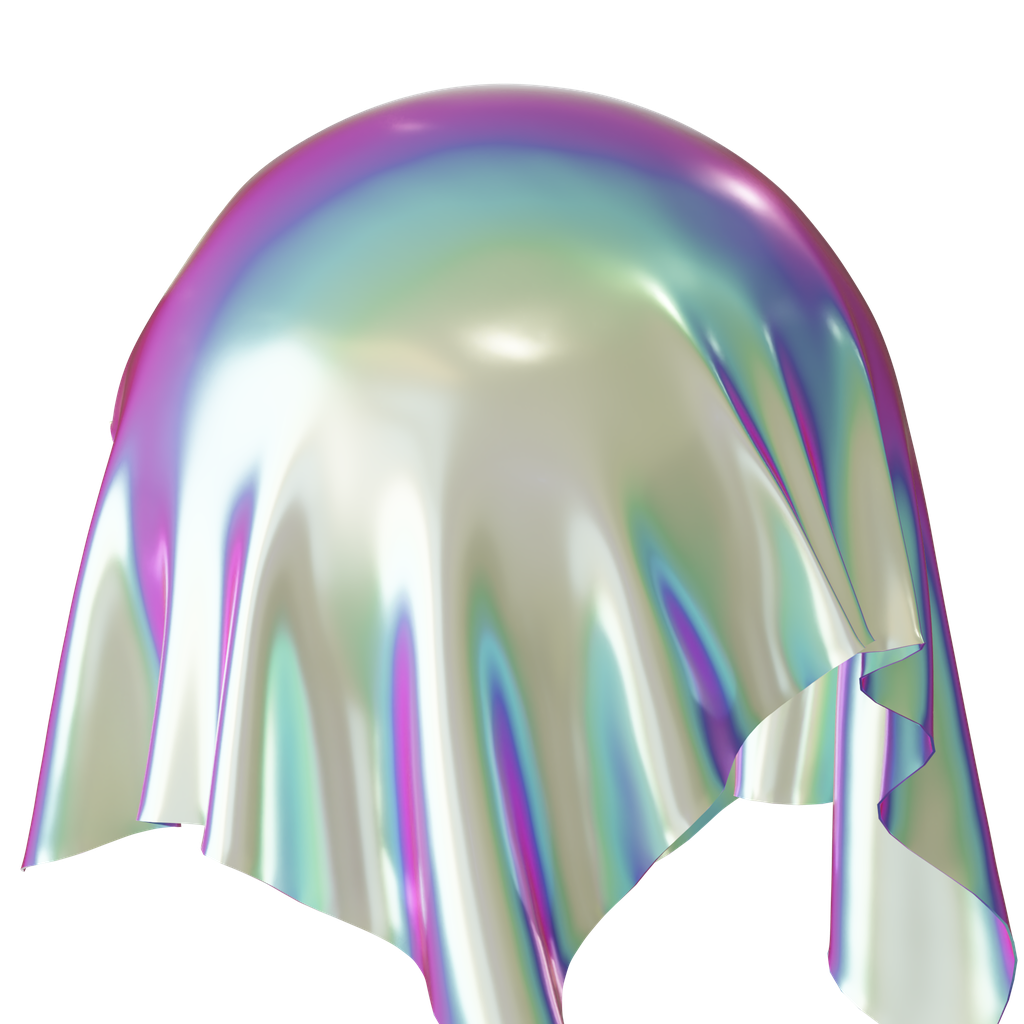 Holographic Iridescence | FREE fx materials | BlenderKit