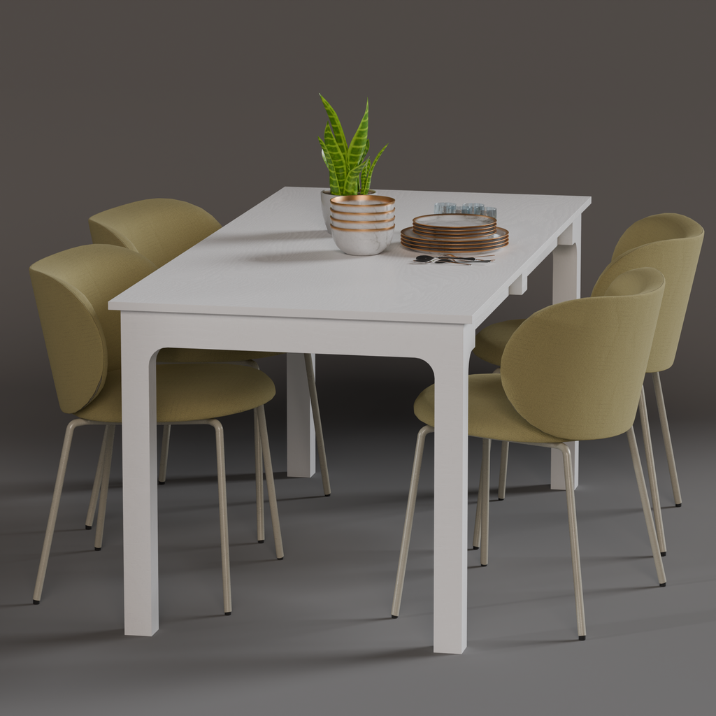 Dining table set | Chair-table Sets models | BlenderKit