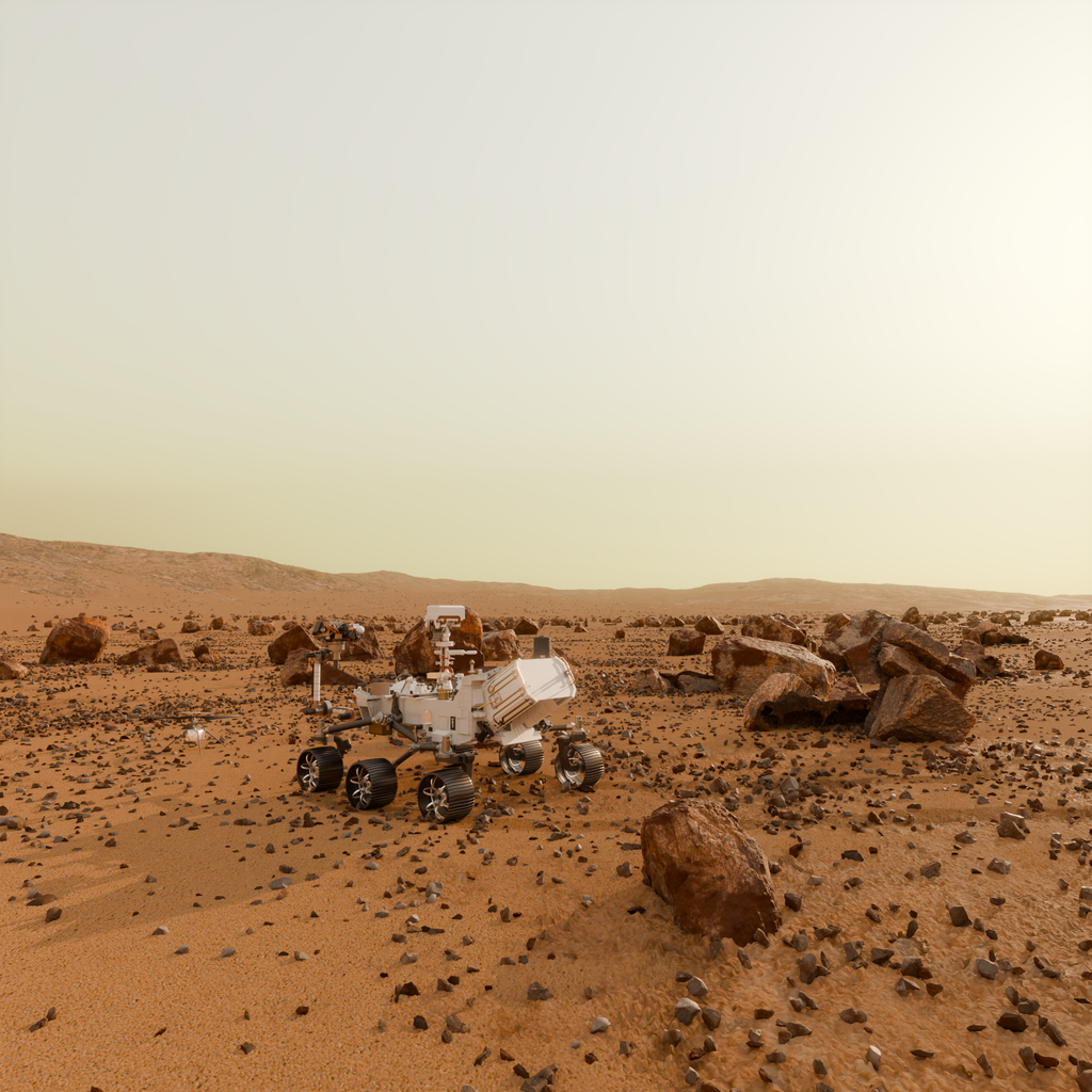 Mars Surface | Nature scenes | BlenderKit