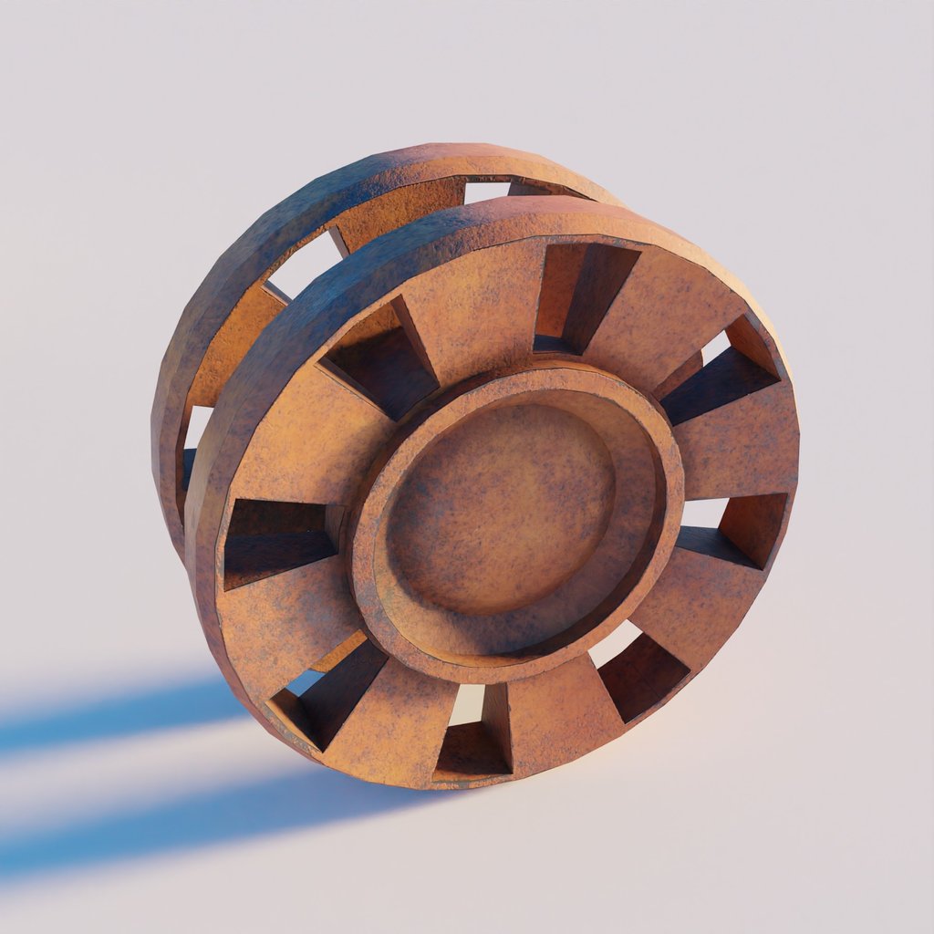 BlenderKit | Download the FREE Wheel debris model