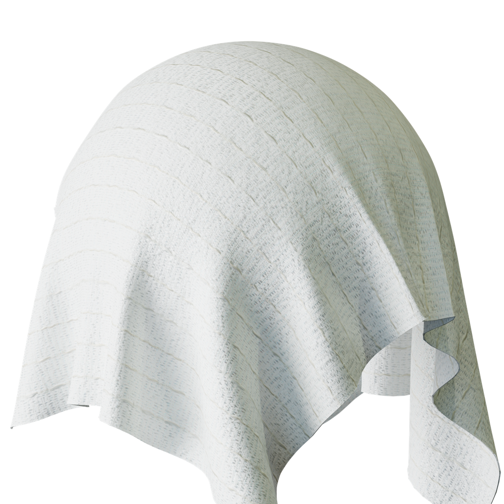 Stripe White Sheer | FREE Sheer Fabric 3D Materials materials | BlenderKit