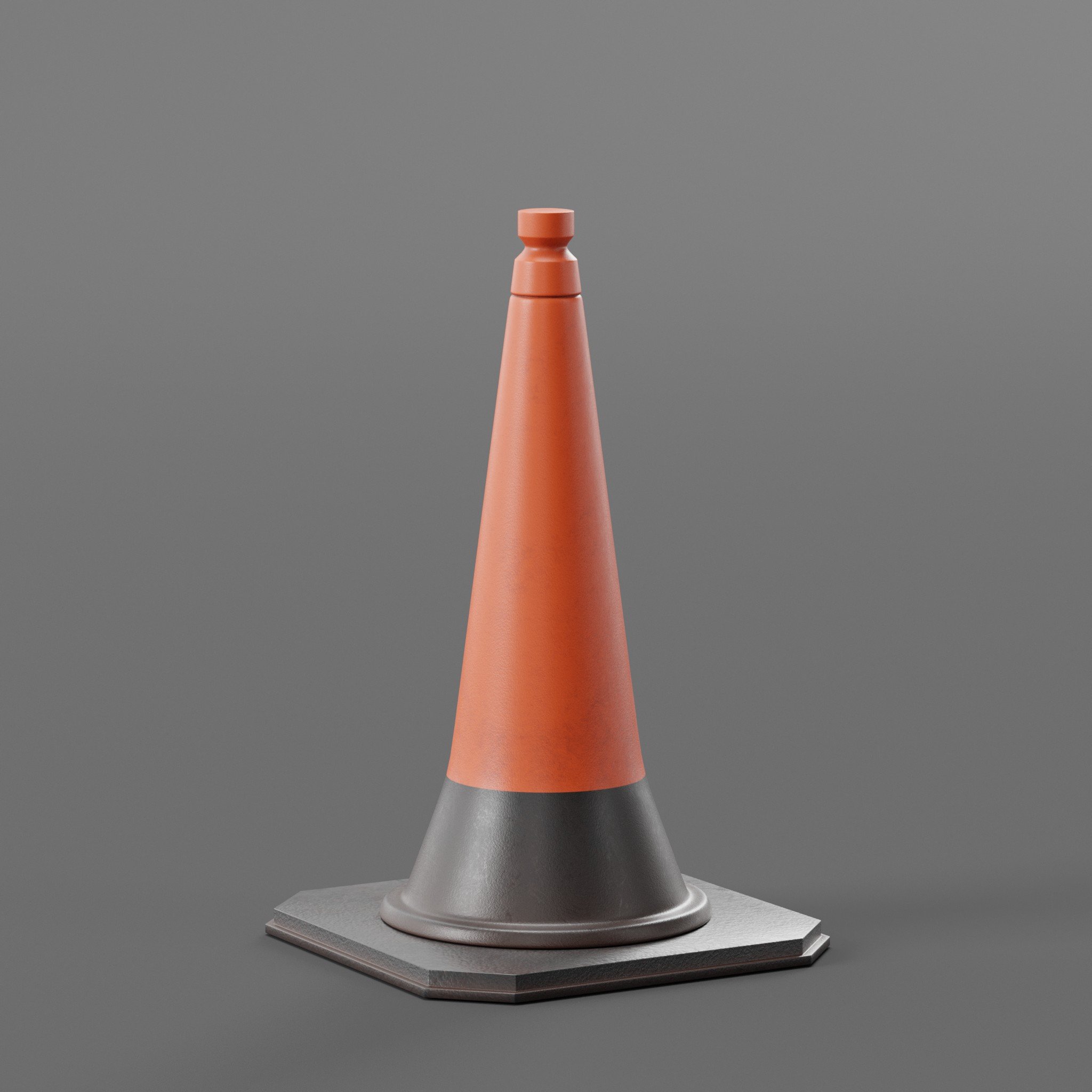 Small Cone | Urban Environment models | BlenderKit