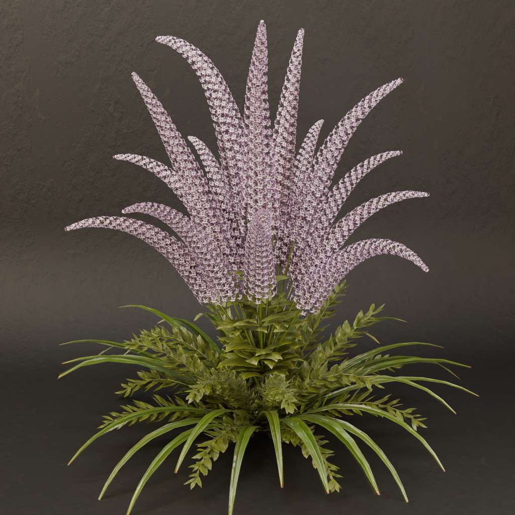 SJ-Mystic Garden Serenity Fern | FREE Outdoor Plants models | BlenderKit
