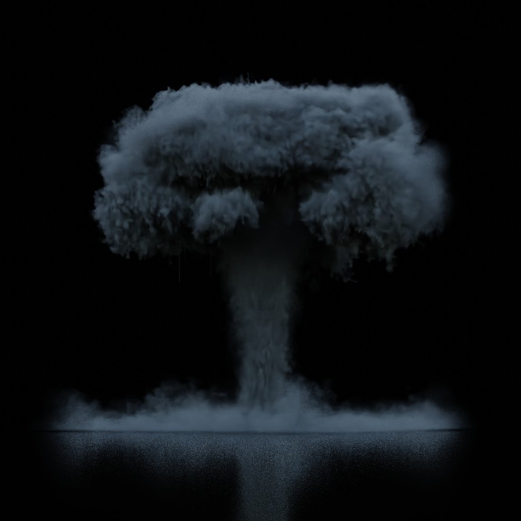 Big Nuke Static | FREE Simulations models | BlenderKit