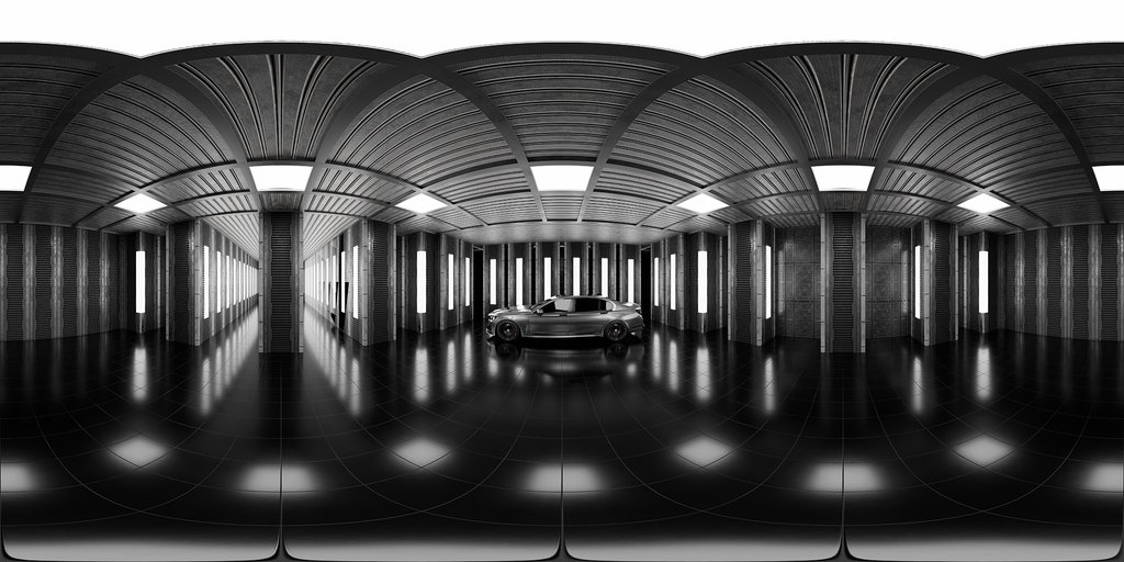 Dark Car Studio - HDRi | Studio HDRis | BlenderKit
