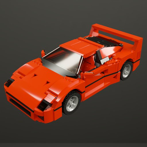 Lego Ferrari F40 | Toys models | BlenderKit