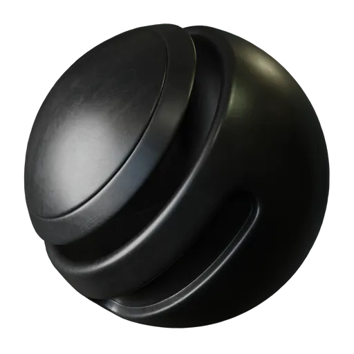 Scratched Black Plastic | FREE plastic materials | Blendkit