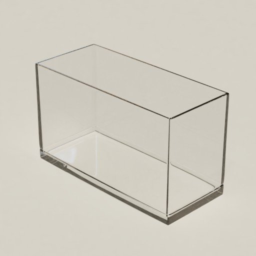 BlenderKit | Download the Glass box model