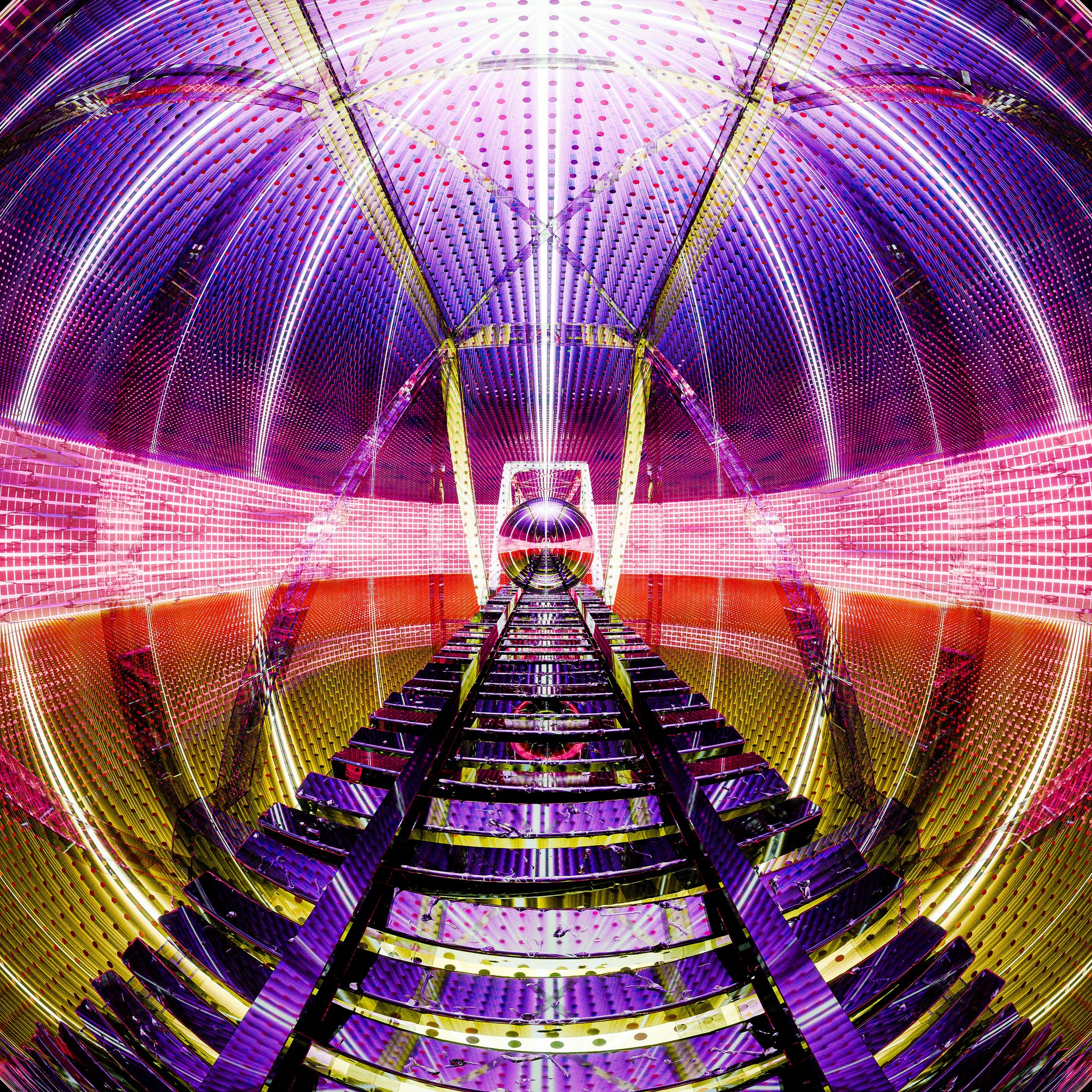 Colorful tunnel | FREE Abstract scenes | BlenderKit