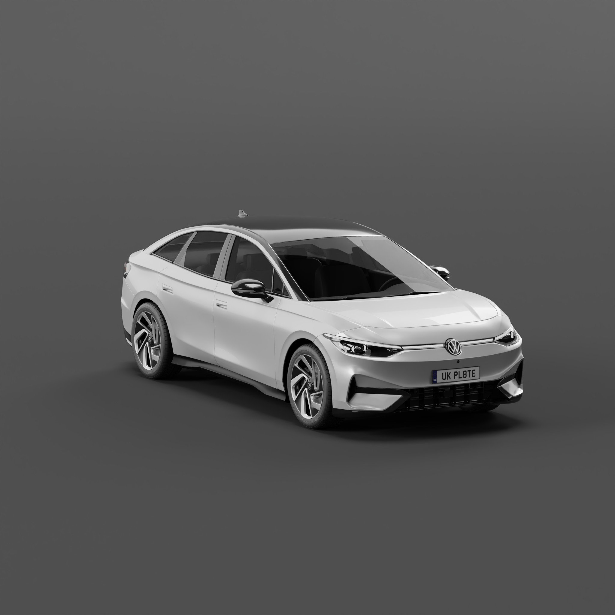 Volkswagen ID7 | Modern Cars models | BlenderKit