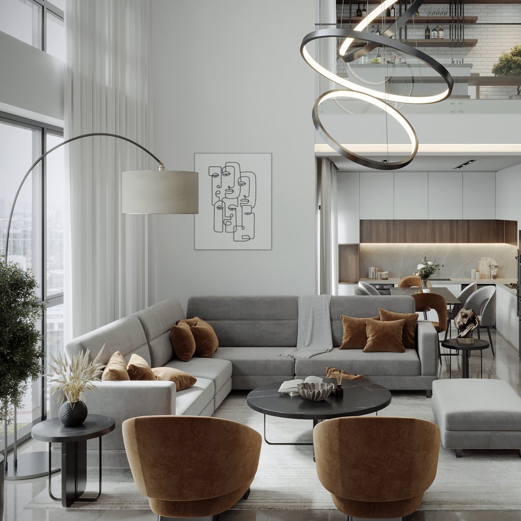 Modern Loft Apartment | FREE Private scenes | BlenderKit