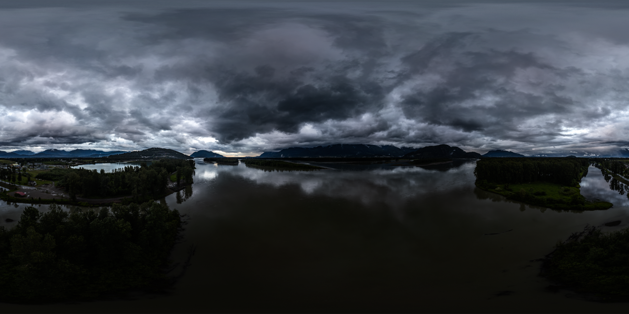 Dark Dramatic Stormy Clouds | Landscapes HDRis | BlenderKit