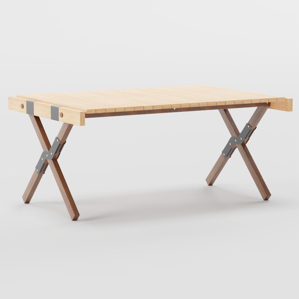 Picnic table | Outdoor Furniture models | BlenderKit