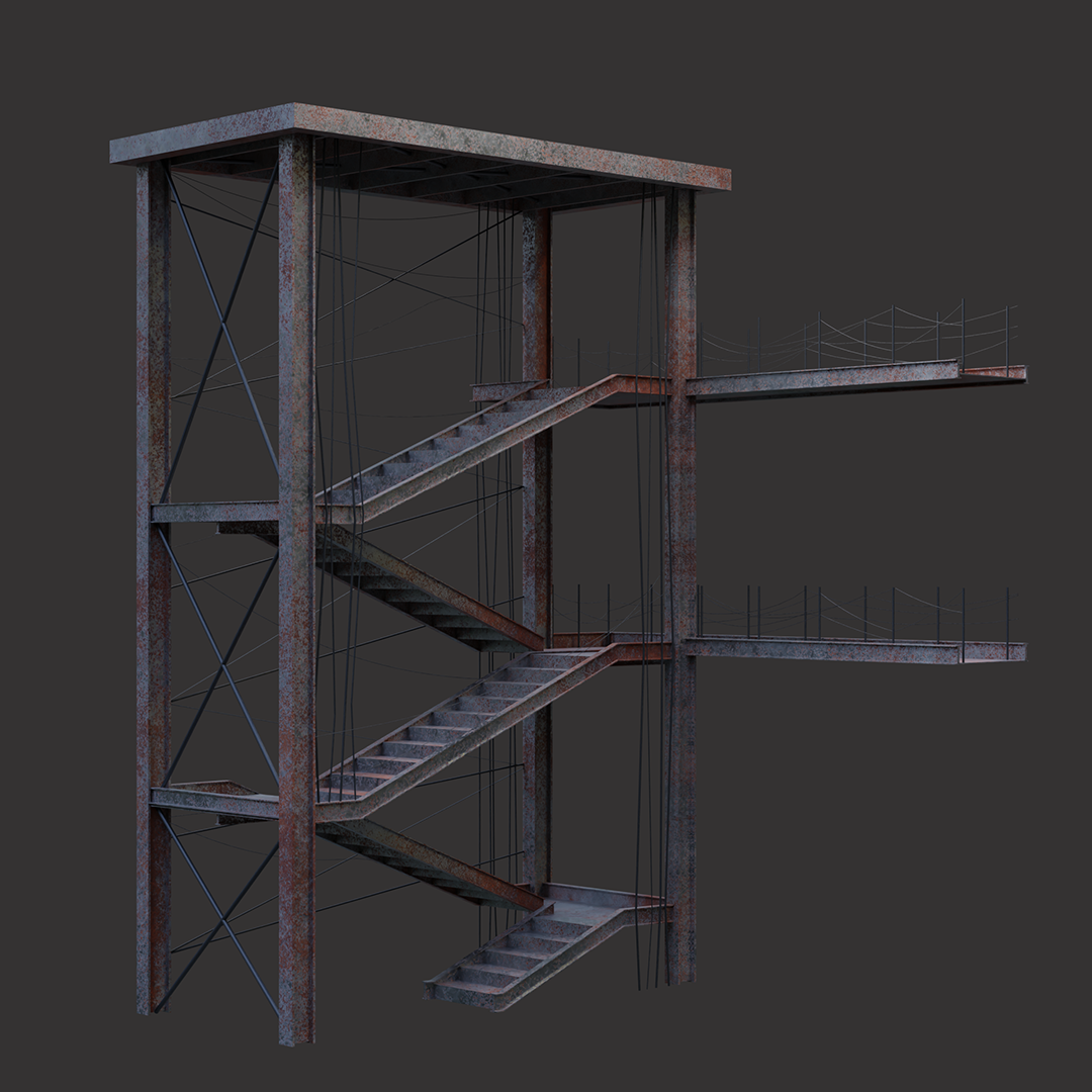 Stairs | Stairs models | BlenderKit
