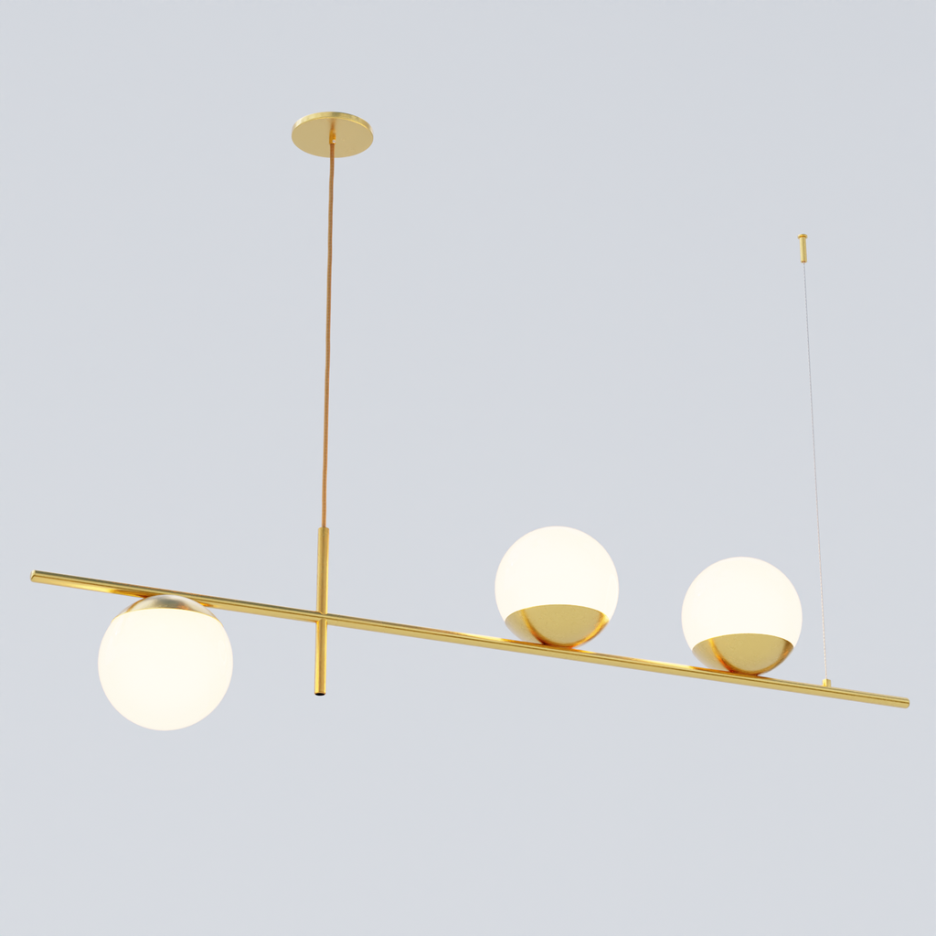 Rectangualr pendant light | FREE Ceiling Lights models | BlenderKit