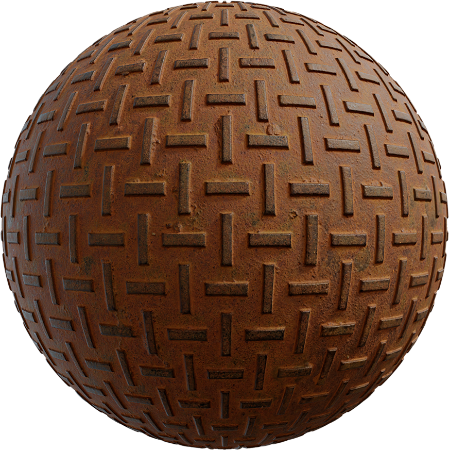 Metal Grate Rusty | FREE metal materials | BlenderKit