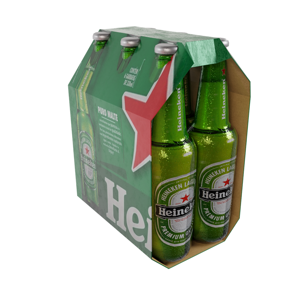 Heineken Pack | Food / Drinks models | BlenderKit