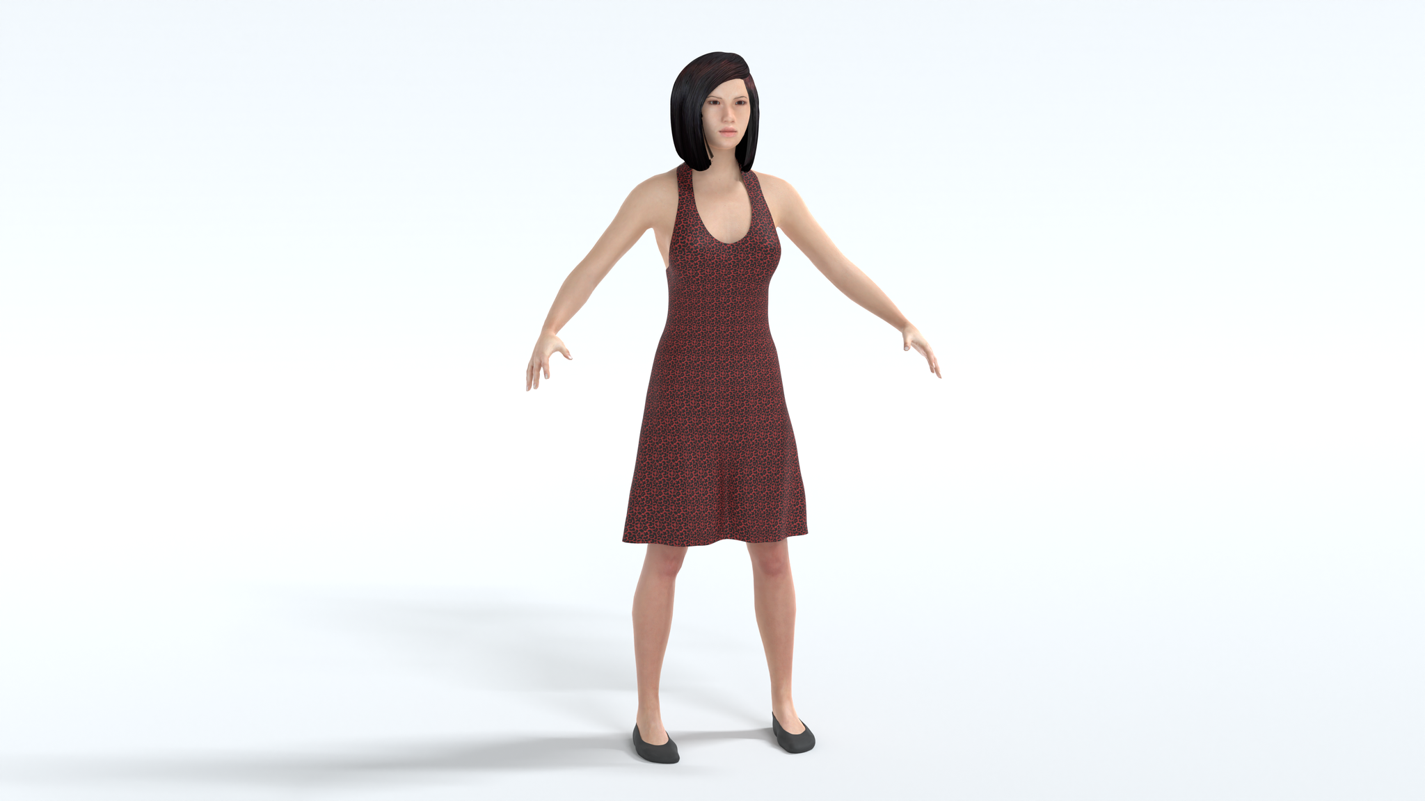 Mieko Character Rigged | Women models | BlenderKit