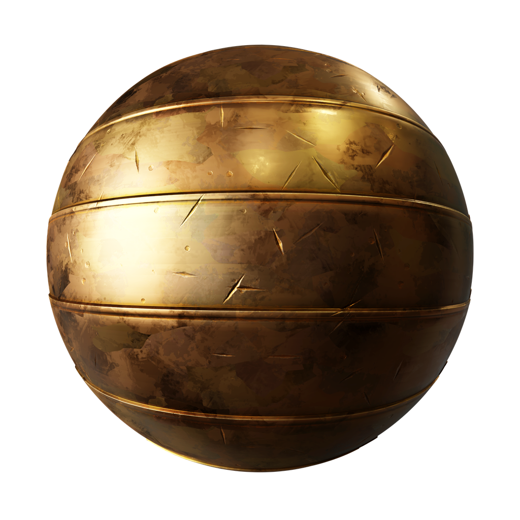 Stylized Cooper Panels | FREE metal materials | BlenderKit